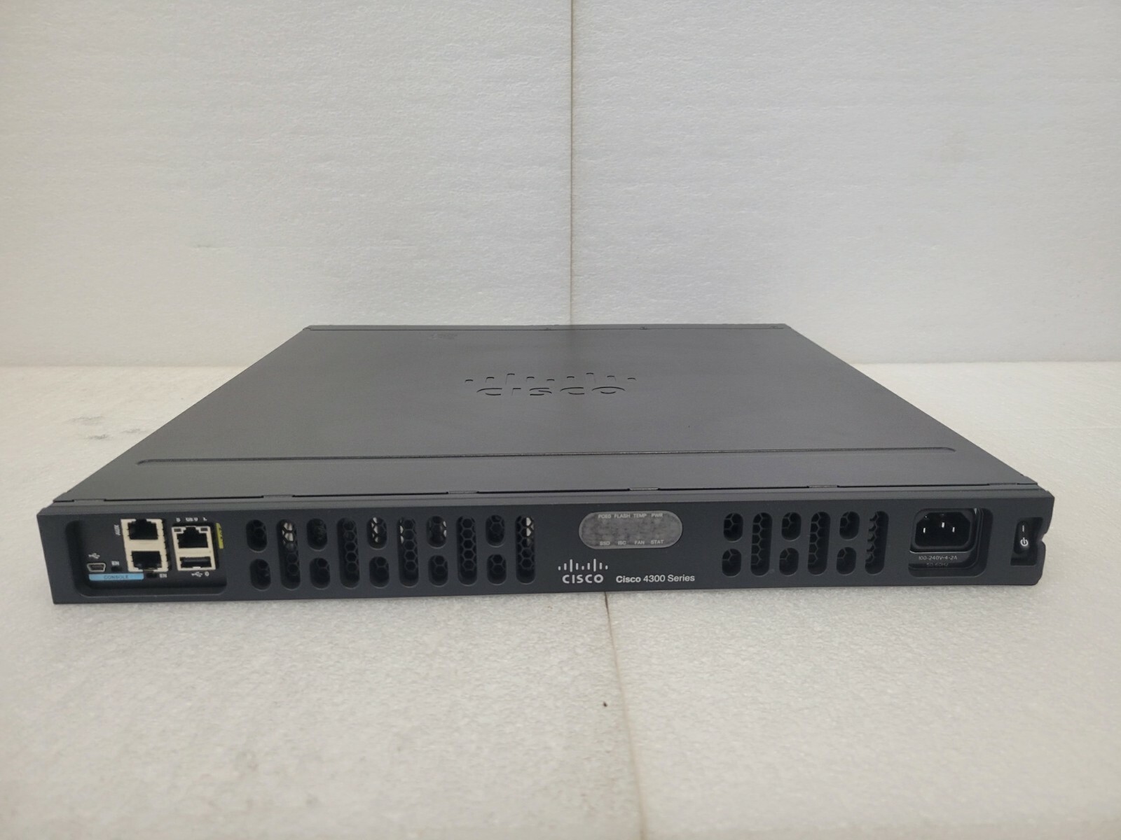 Cisco ISR4331-V/K9 UC Voice Router Bundle W/ NIM-2FXS/4FXOP & PVDM4-32 ...