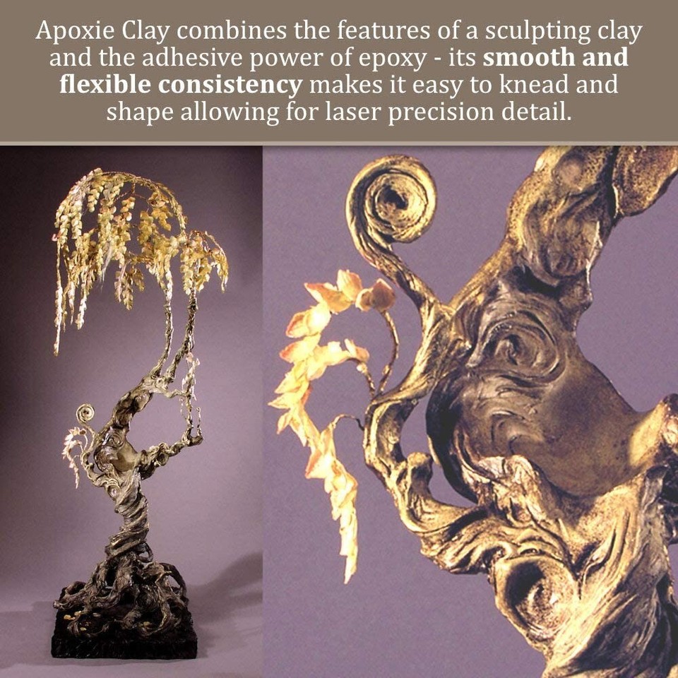 Aves Apoxie Clay White 1 Lb - Air Dry Modeling Clay Compound Self ...