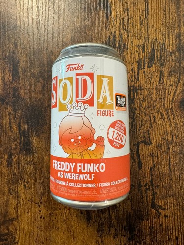 NEW & SEALED! NYCC 2022 SODA FREDDY FUNKO as WEREWOLF CANDY CORN LE ...