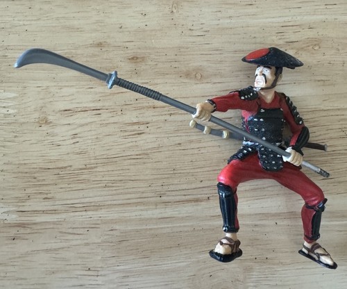 PLASTOY SAMURAI NAGINATA - SIMILAR TO SCHLEICH/PAPO | eBay