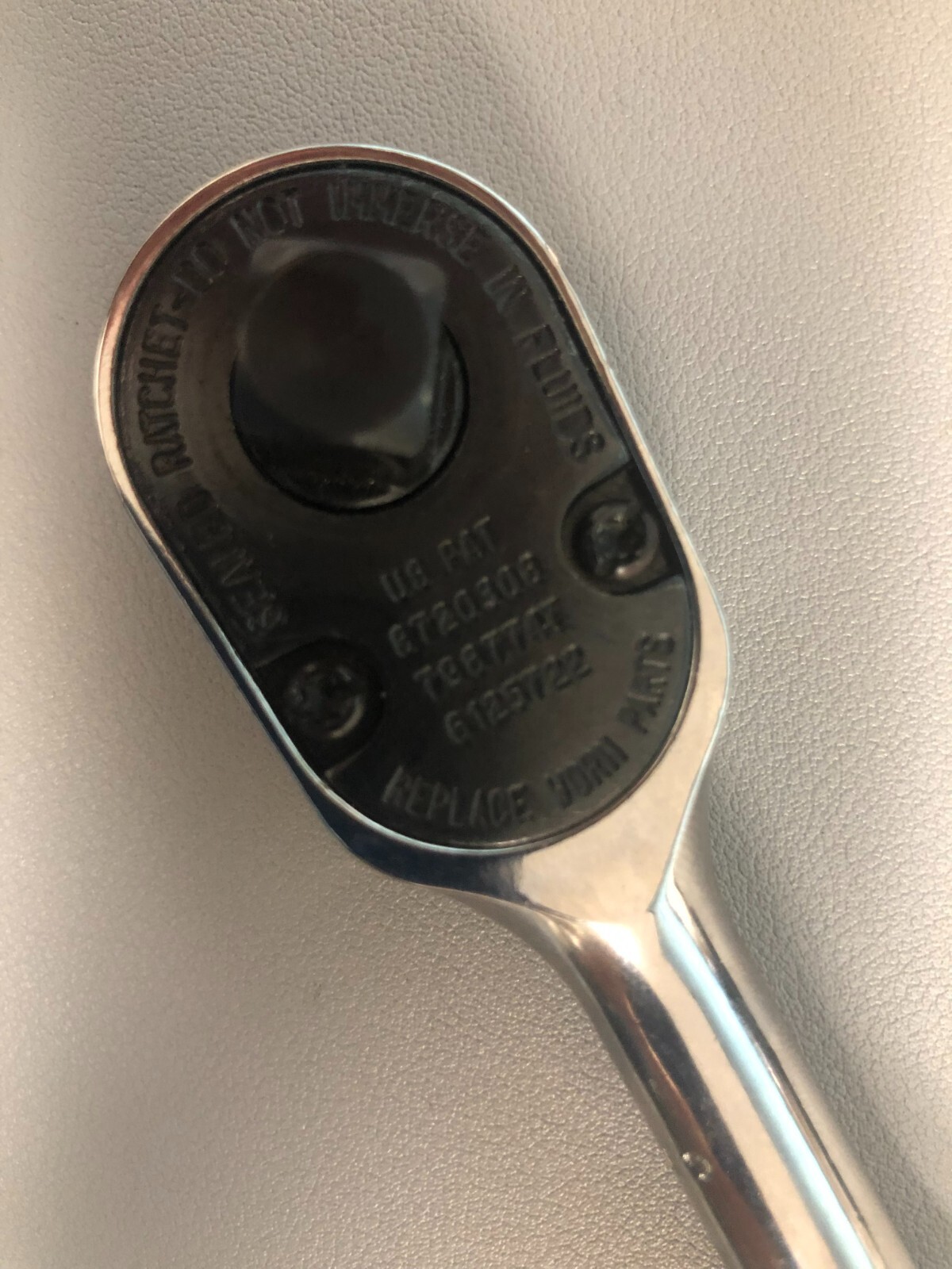 Snap-on FK80 3/8" Drive Dual 80 Technology Stubby Handle Ratchet for ...