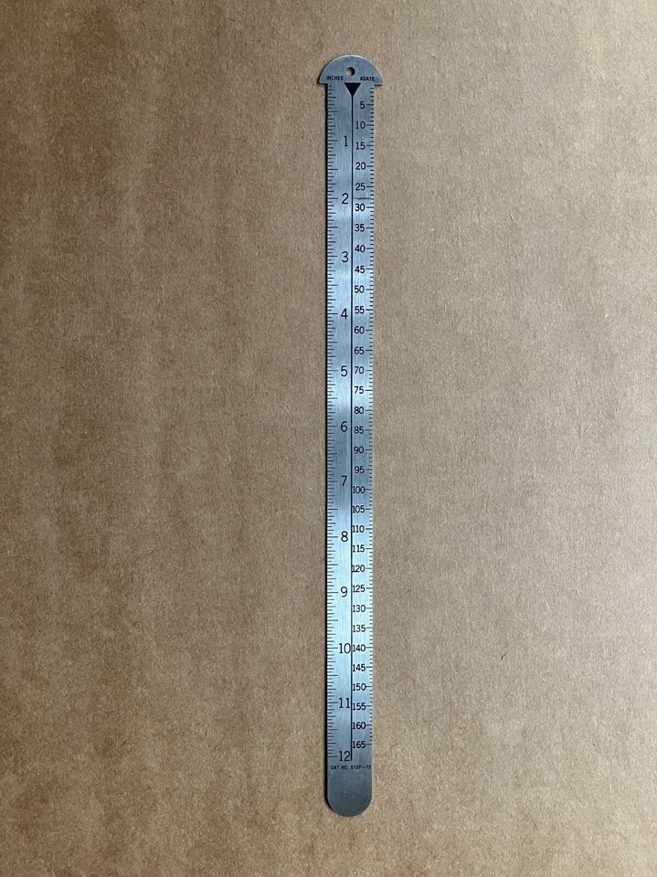 Vintage Rulers & Rules Lot of 10 Seneca, Westcott, Stanley, Dietzgen ...