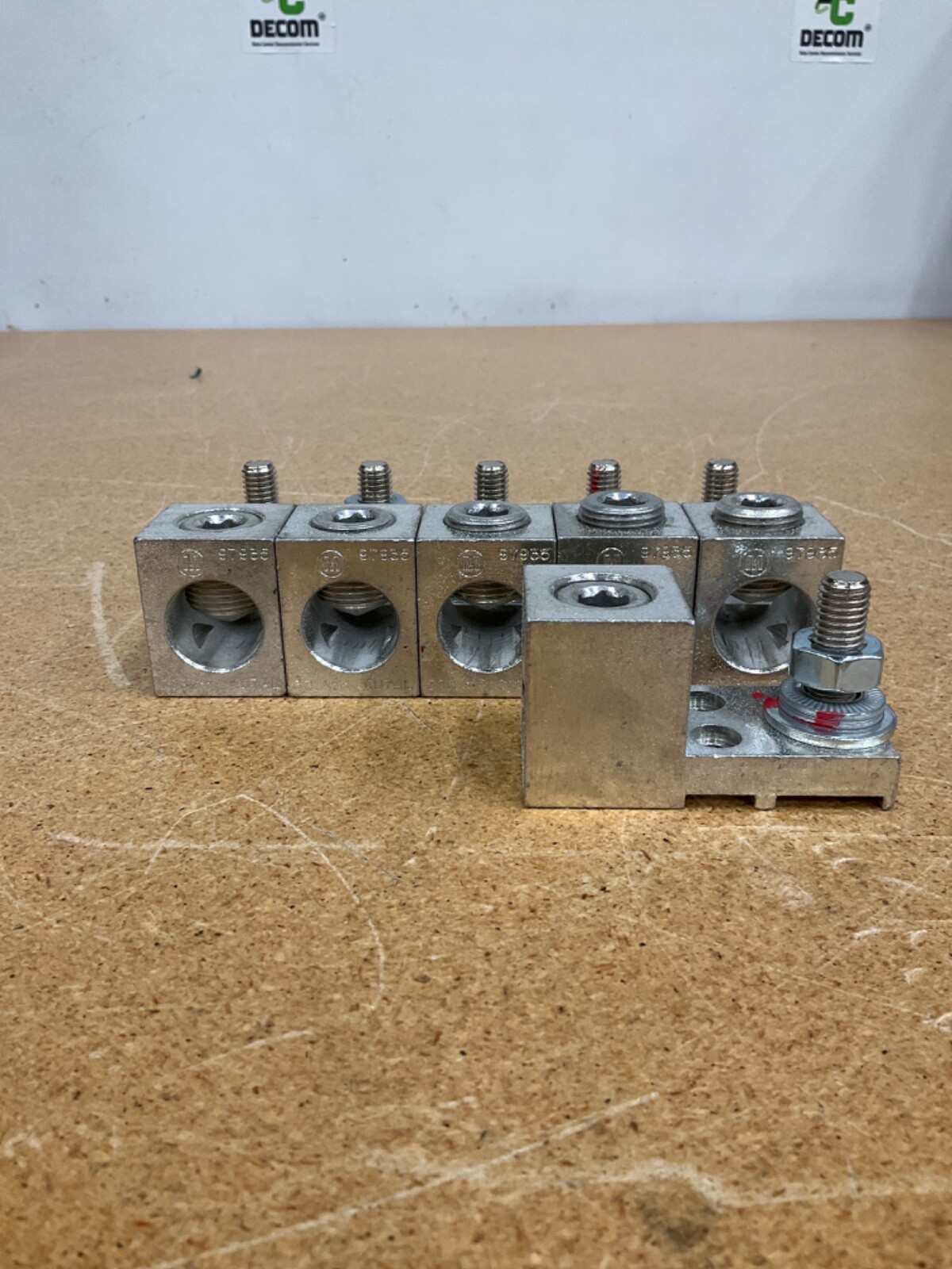 Lot of 6 Pre-Owned Terminal Lug 97935 CU7AL 500kcmil | eBay