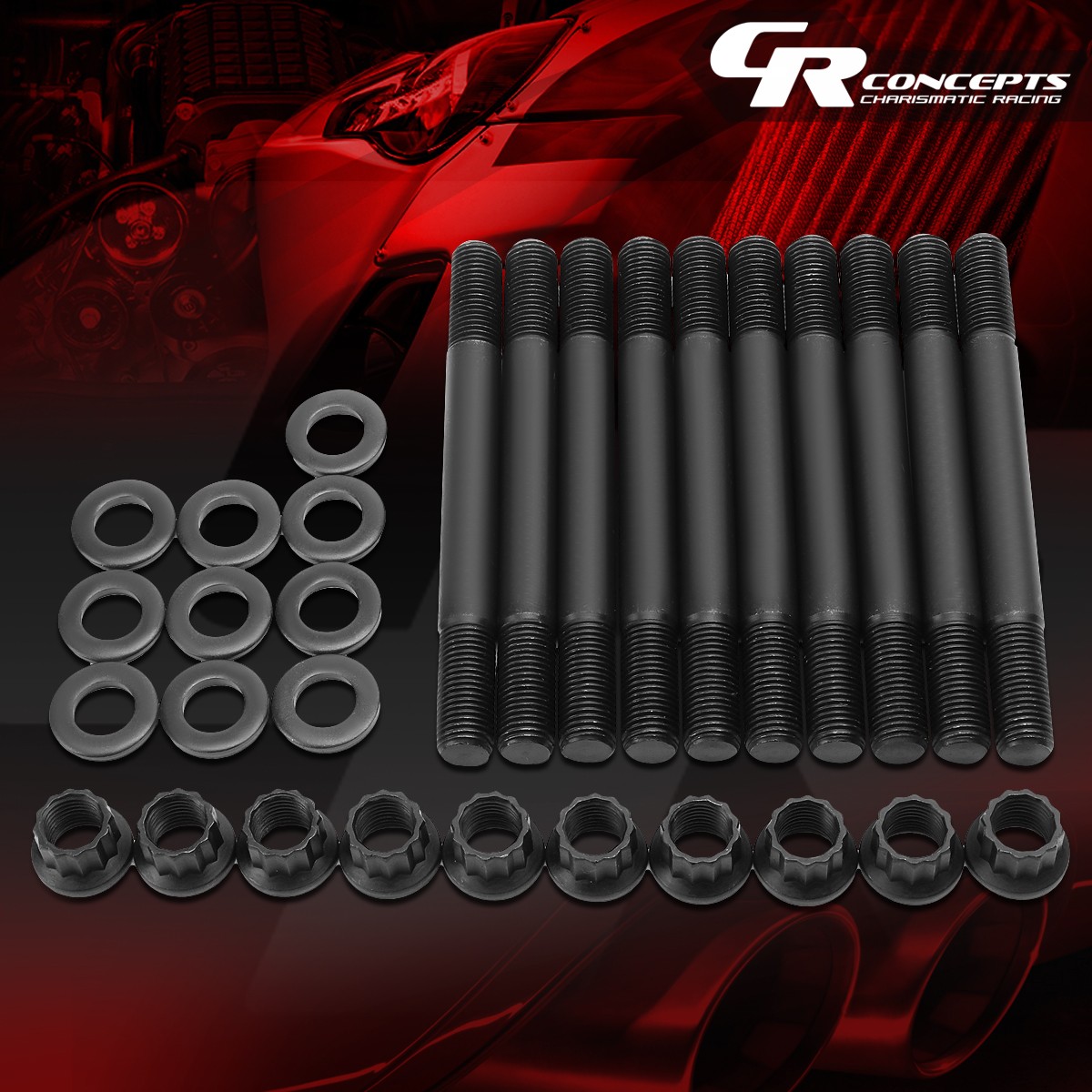 REPLACEMENT CYLINDER HEAD STUDS HEX KITS FOR 1994-1999 MITSUBISHI ...