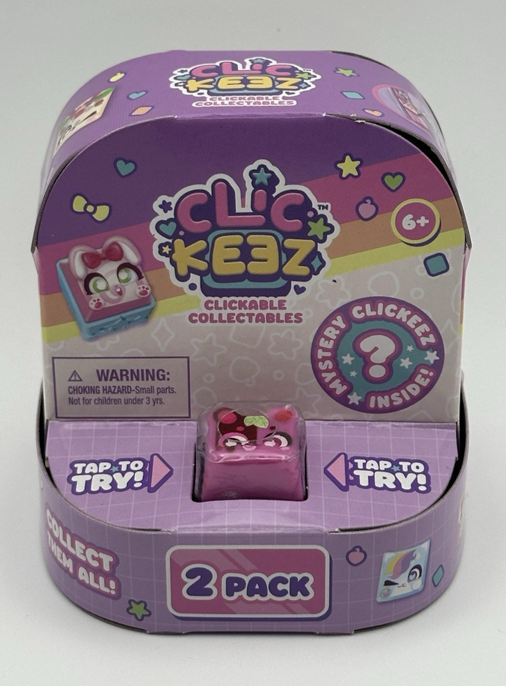 ClicKeez Blind Box Fidget Toy Keyboard Key Collectible Clicker Toys ...