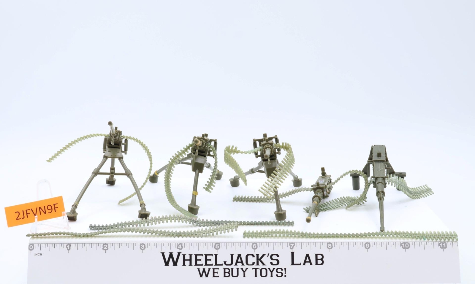 Lot of 5 Rambo Ma Deuce .50 Heavy Machine Guns 1986 Coleco Vintage | eBay