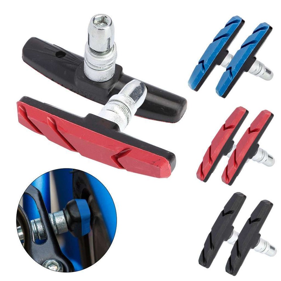 2/4/6PCS Mountain Bike BMX V Brake Blocks Rubber Bicycle Break Pad ...