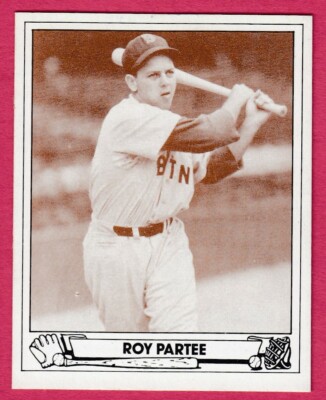 1943 Playball Baseball Card # 20 Roy Partee -- Boston Red Sox | eBay
