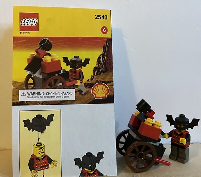Castle Lego set #2540 Catapult Cart with manual in excellent condition ...