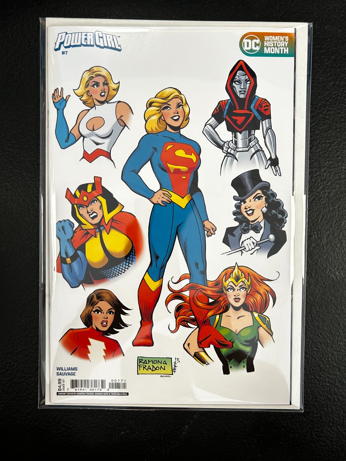 Power Girl #7 Ramona Fradon Variant | eBay