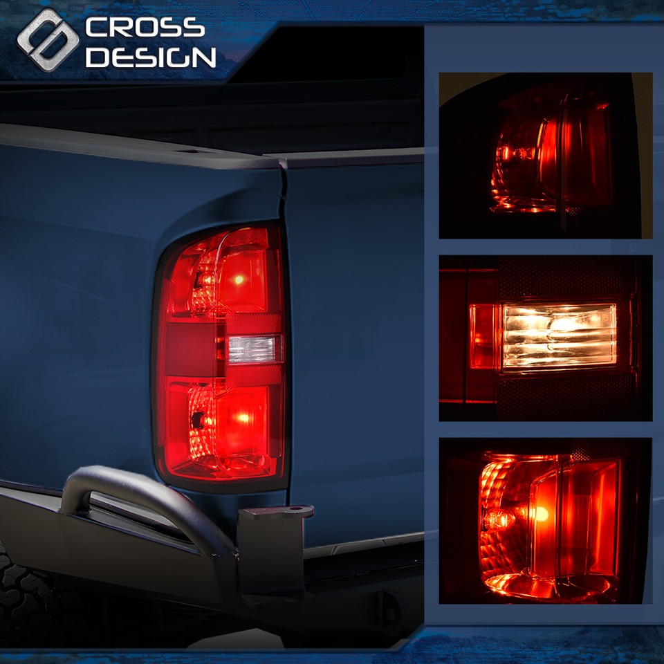 Fit For 2015-2022 Chevrolet Colorado Tail Light With Bulb Rear Brake ...