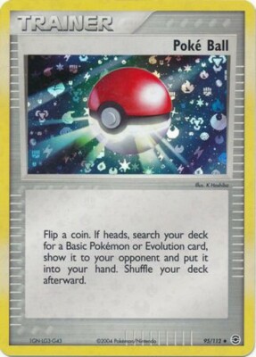 Pokemon EX Fire Red & Leaf Green Reverse Holo Poke Ball #95 | eBay