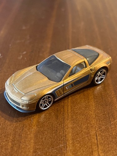 2010 Mattel Metallic Gold Corvette Hot Wheels Malaysia T9702 Loose | eBay
