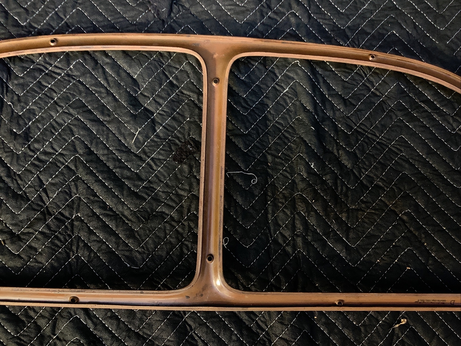 1937 1940 Ford Coupe REAR WINDOW GARNISH MOLDING Original '37 Sedan '38 ...