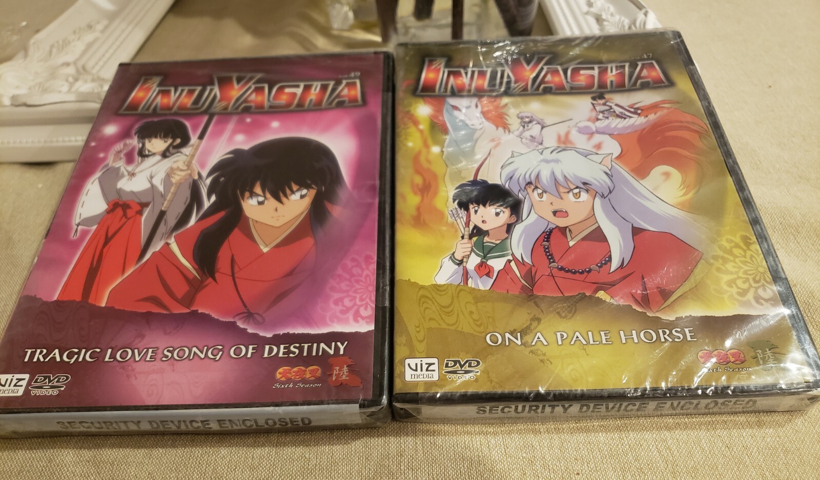 InuYasha Vol 47 49 Tragic Love Song of Destiny & On A Pale Horse BRAND NEW DVDs 782009235248| eBay