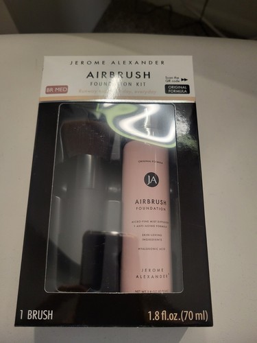 Jerome Alexander Magic Minerals AirBrush Foundation Bright Med Brush ...