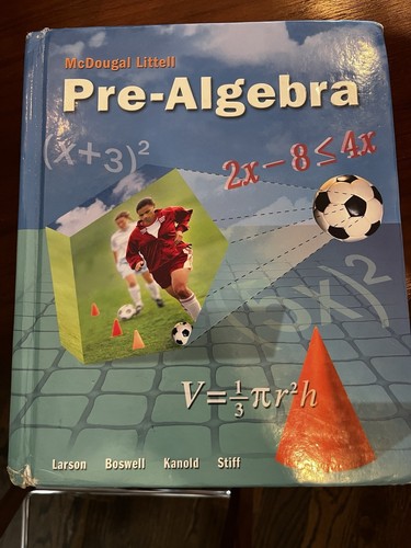Pre-Algebra Textbook | eBay