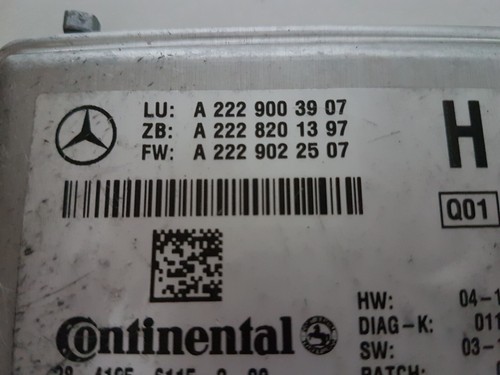 MERCEDES-BENZ C W205 2014 FRONT CAMERA A2229003907 / A2228201397 OEM | eBay