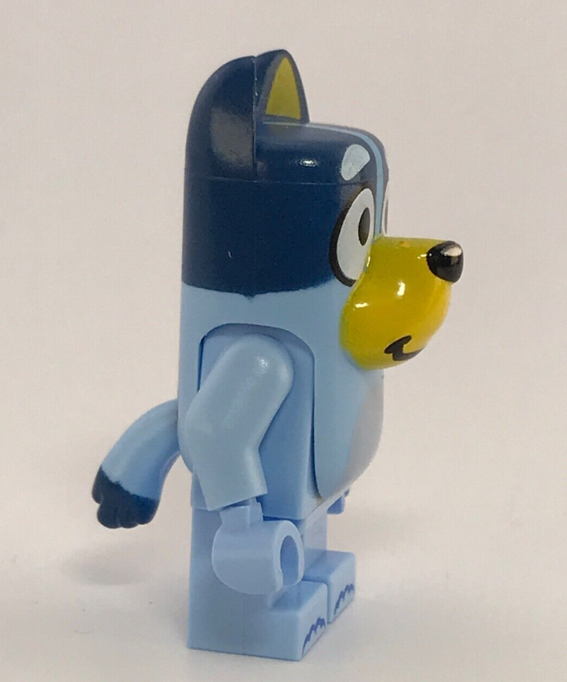 Bluey Custom printed LEGO® Brick wall and Mini fig Limited Edition | eBay