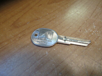 AMC LOGO TRUNK KEY BLANK JAVELIN PACER HORNET GREMLIN CONCORD PLUS NOS ...