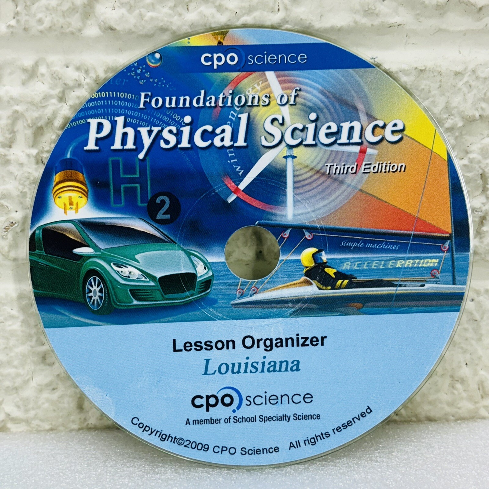 CPO Foundations of Physical Science 3rd Edition Lesson Organizer ...