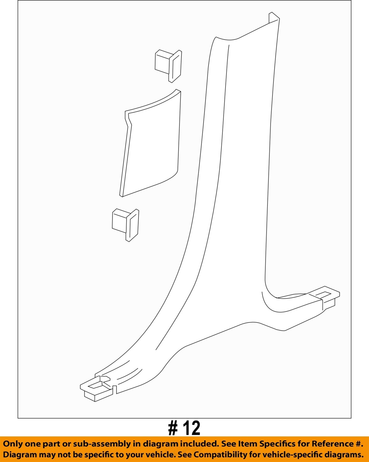 Chevrolet GM OEM Left-Lwr Ctr Plr Trim 84333392 | eBay
