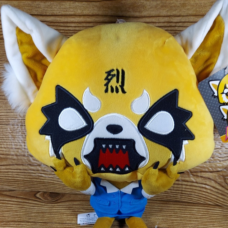 Stuffed Sanrio Aggretsuko Rage 12" Plush , New With Tag | eBay