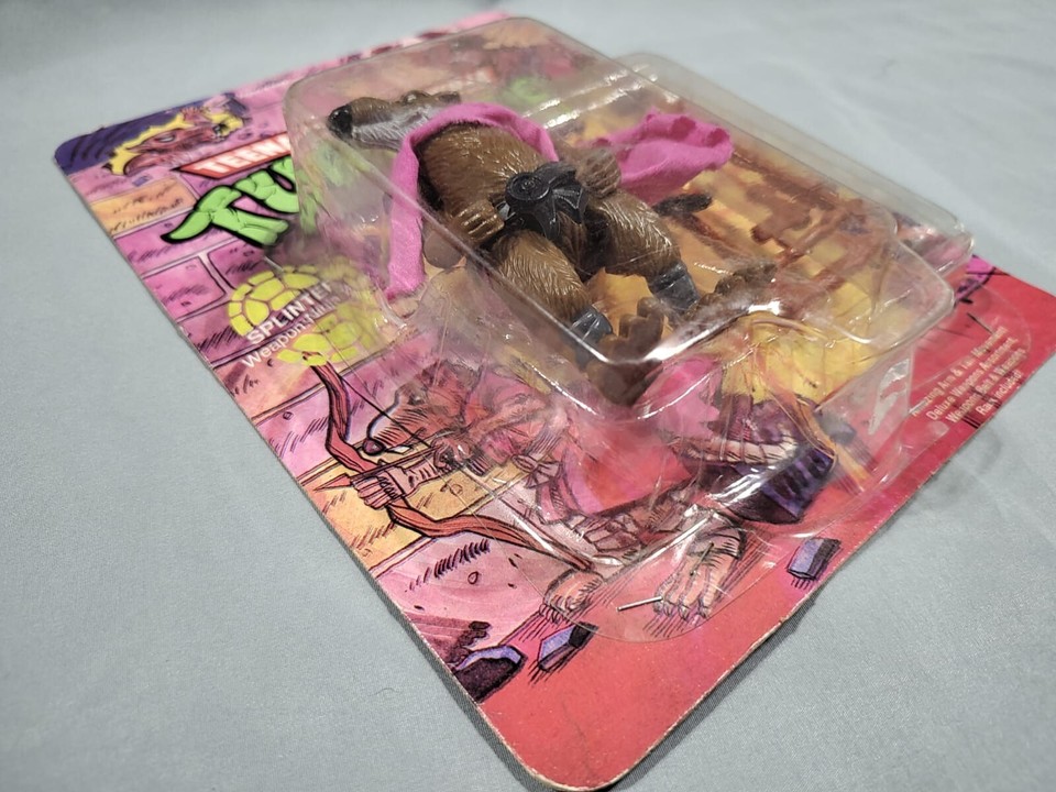 TMNT Teenage Mutant Ninja Turtles SPLINTER Bootleg Figure 1980's MOC ...