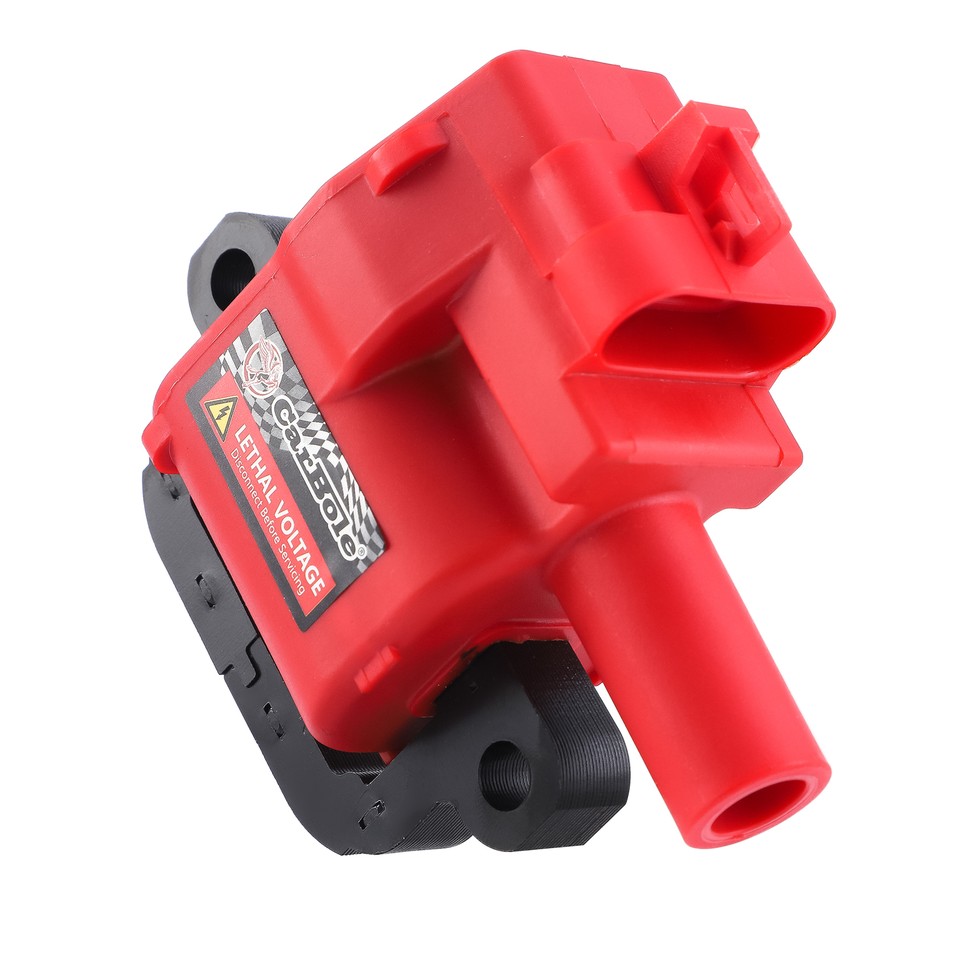 7MM WIRES RED& 8 PACK HIGH PERFORMANCE IGNITION COIL PACKS FITS FOR LS1 ...