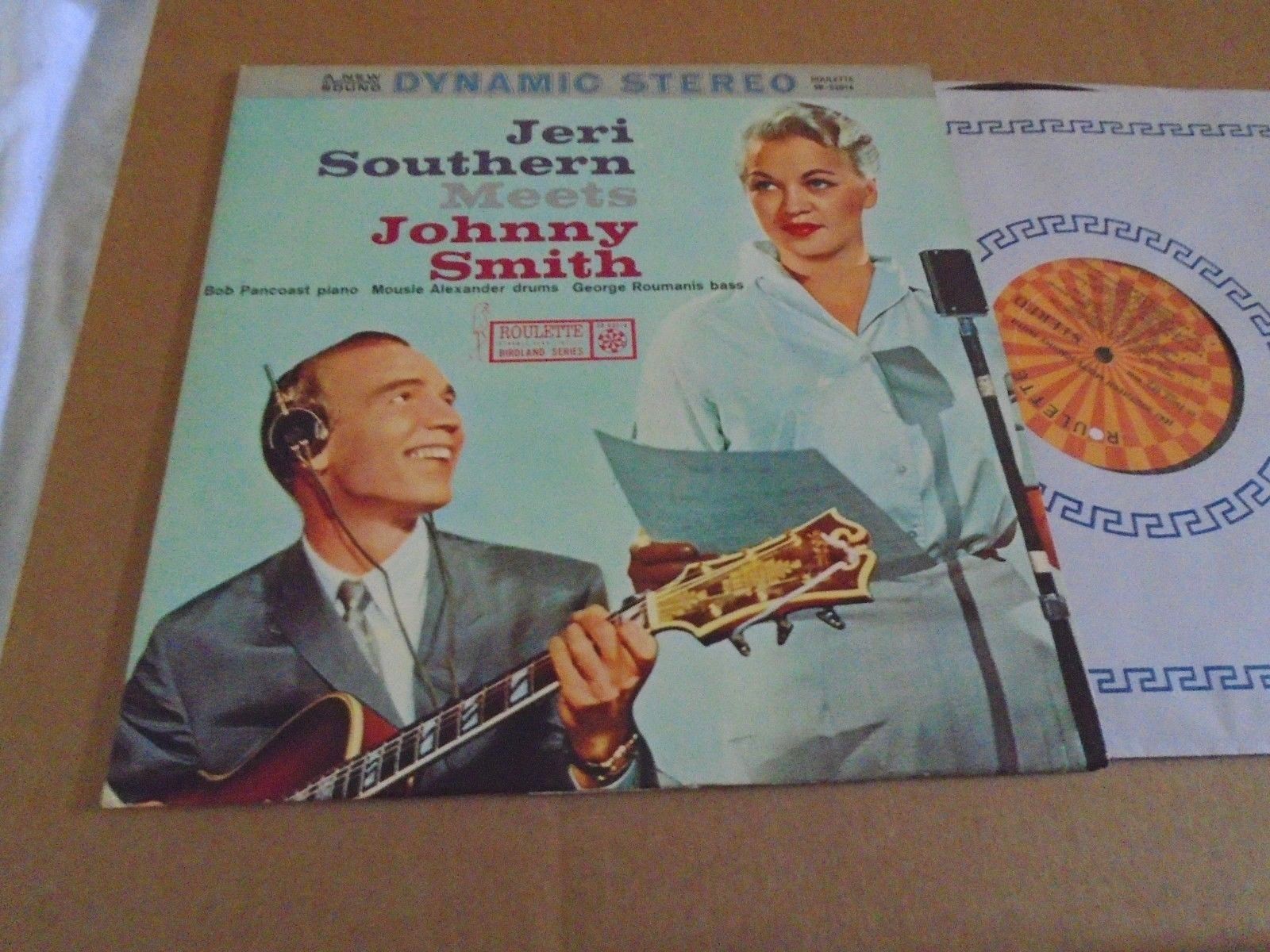 Jeri Southern Meets Johnny Smith Roulette Birdland SR 52016 '58 LP-NM ...