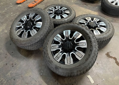 x4 Used 20" '11-'24 GMC Sierra 2500 3500 Denali Rims 275/65R20 Goodyear ...