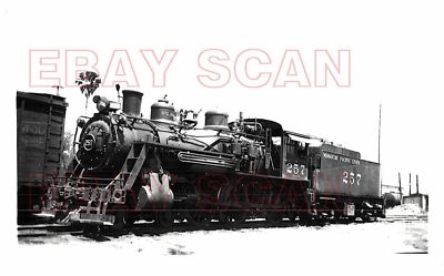 8G314 RP 1940s/50s MOPAC MISSOURI PACIFIC RAILROAD ENGINE #257 | eBay