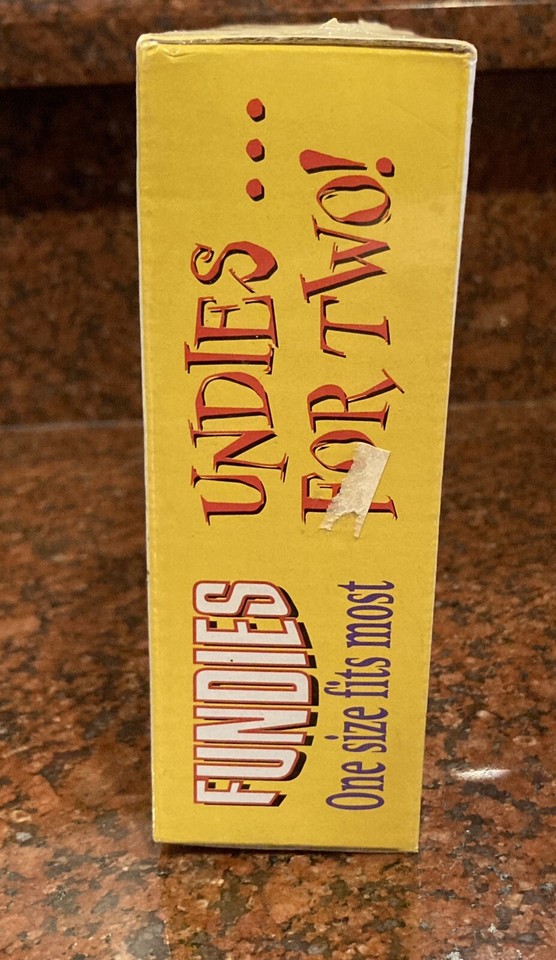 Fundies the underwear built For Two 1995 Bachelorette Party Gift Gag ...