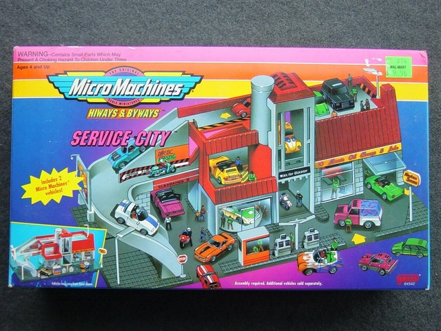 Vintage 1993 Micro Machines Service City Set 64542 Never Opened for ...