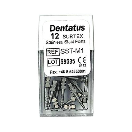 Dentatus SST-M1 Surtex Classic Stainless Steel Posts Medium 1 M1 1.05 ...