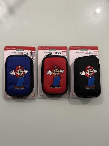 Lot 3 Housses Officielles 3DS Mario Brodées Neuve RDS industries ...