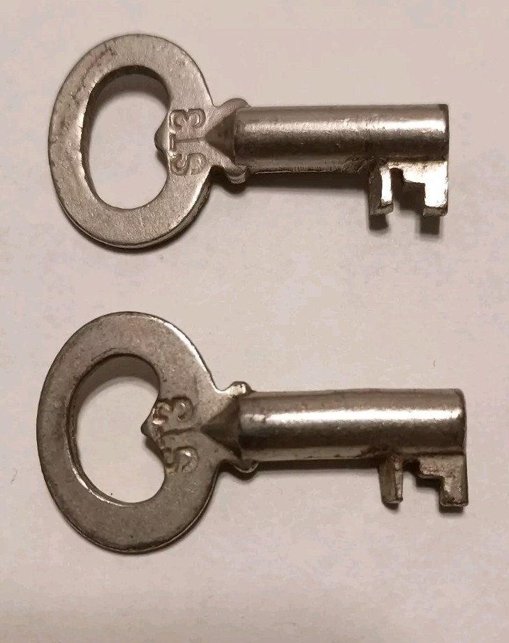 2 Vintage Corbin Cabinet Lock Co ST3 Cabinet Keys | eBay