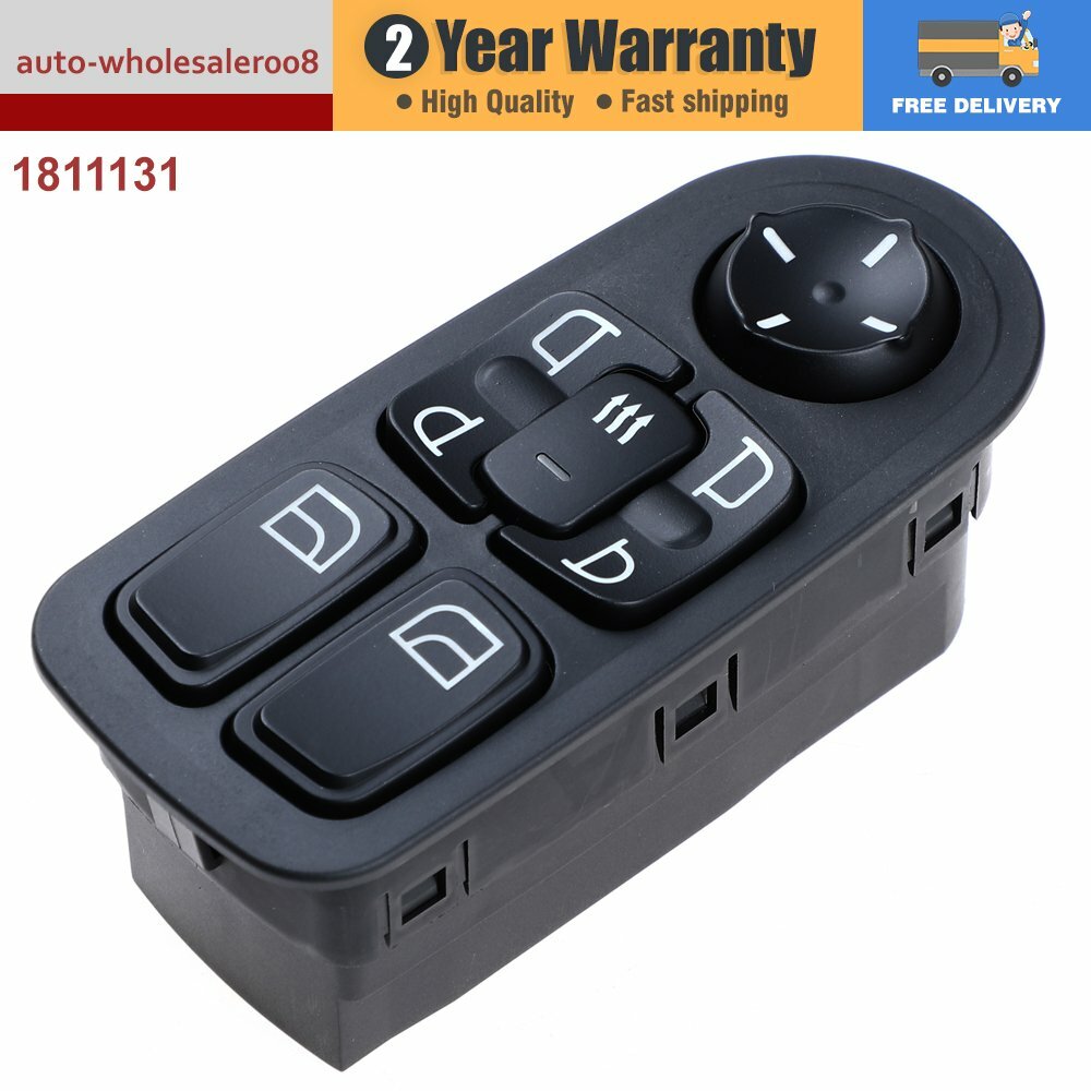 1811131 NEW Electric Master Power Window Switch Fits For DAF CF/XF ...