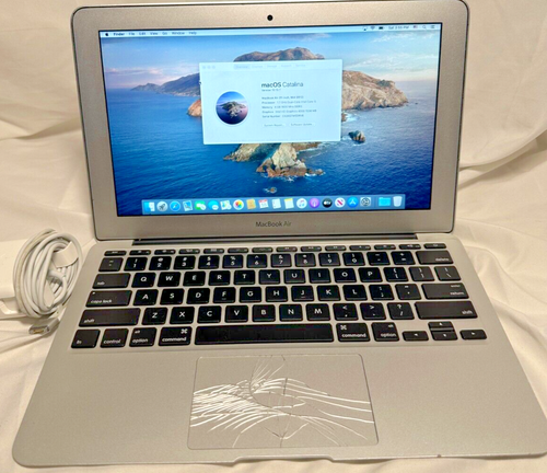 Apple Macbook Air 11" (64GB SSD, Intel Core i5 3rd Gen, 1.70 GHz, 4GB ...