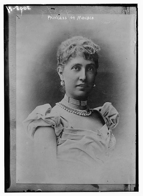 Princess of Monaco,Alice Heine,wife of Prince Albert of Monaco,March 26 ...