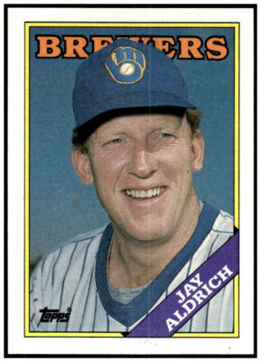 1988 Topps #616 Jay Aldrich NM | eBay