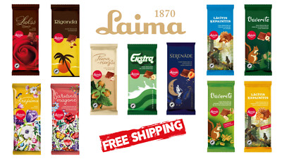 Laima Chocolate Bars Dark and Milk Chocolate Serenade 33pcs | eBay