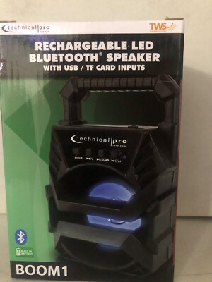 New Technical Pro Portable Rechargeable Compact Bluetooth Speaker with ...