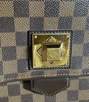 LOUIS VUITTON Bergamo MM Shoulder / Top Handle Bag 2-Way Bag