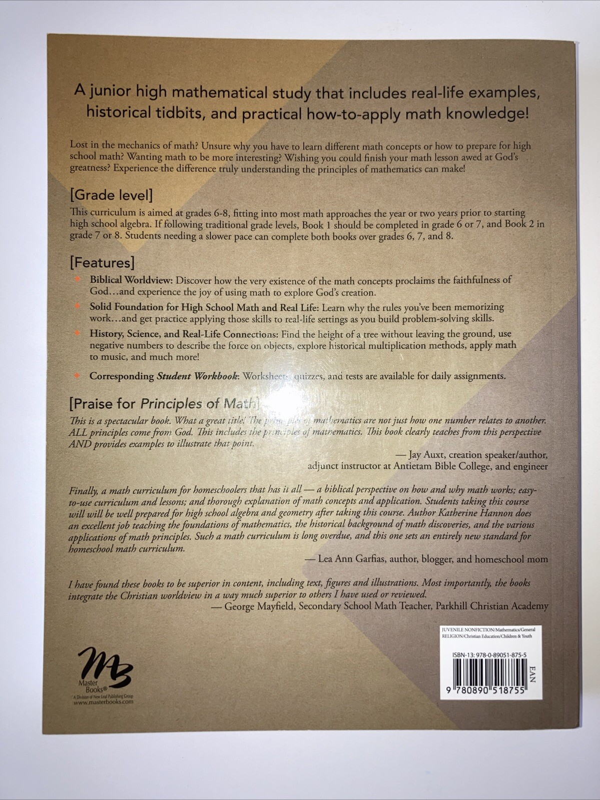 Principles of Mathematics Book 1 (Student) by Katherine Loop (2015 ...