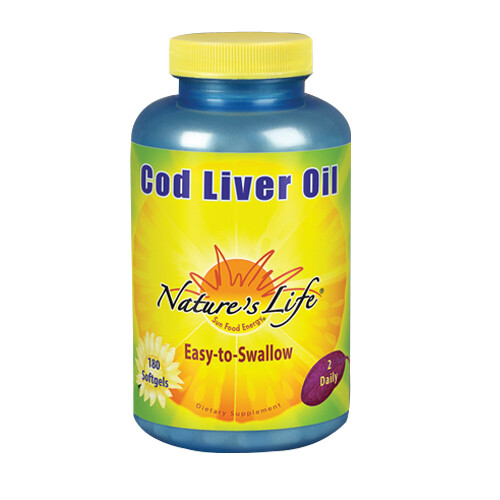 Cod Liver Oil Concentrate 1000 mg 90 softgels By Nature's Life | eBay