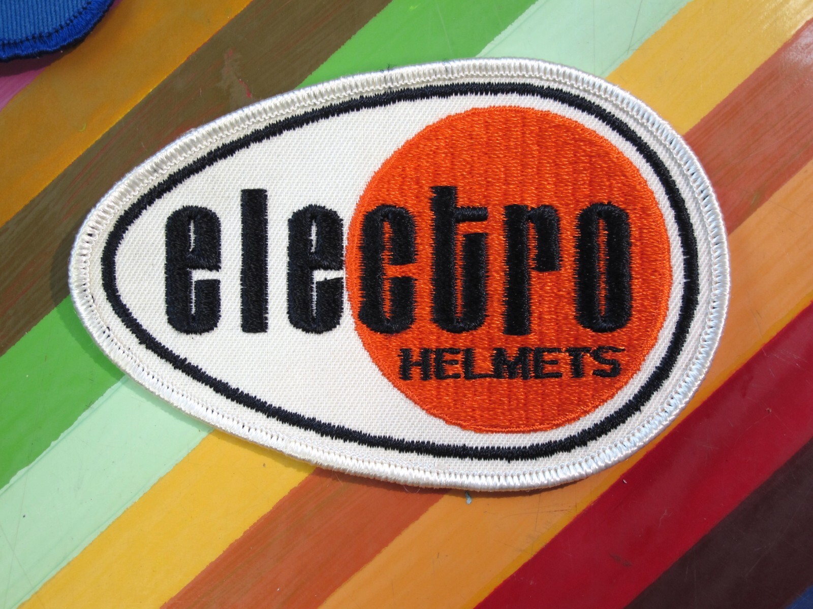 vtg 1970s-2000s Motocross patch - GPV Metzeler Simons Gold Belt Alba+ ...