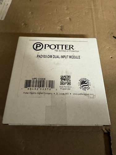 Potter 3992703 PAD100-DIM Dual Input Module NEW! | eBay