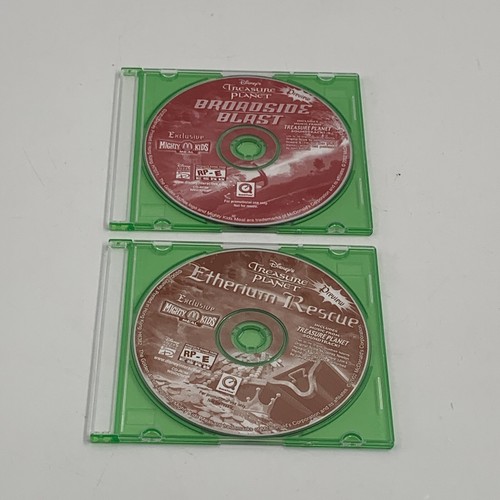 Lot Of 2 -Disney's Treasure Planet Etherium Rescue/Broadside Blast - CD ...