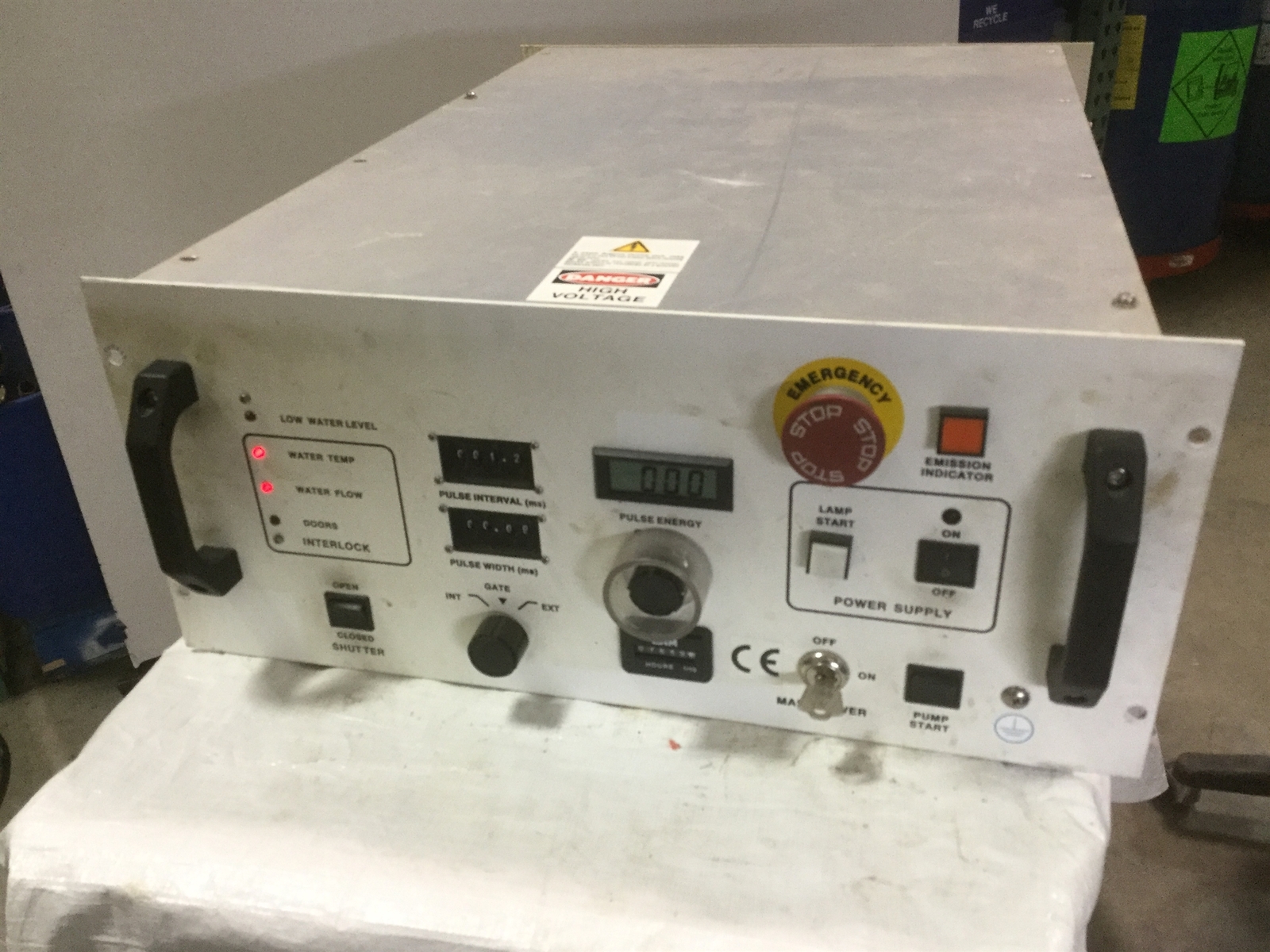 Lee Laser LPS 601 Power Supply PWM Laser Control In: 220VAC 60Hz 1 ...